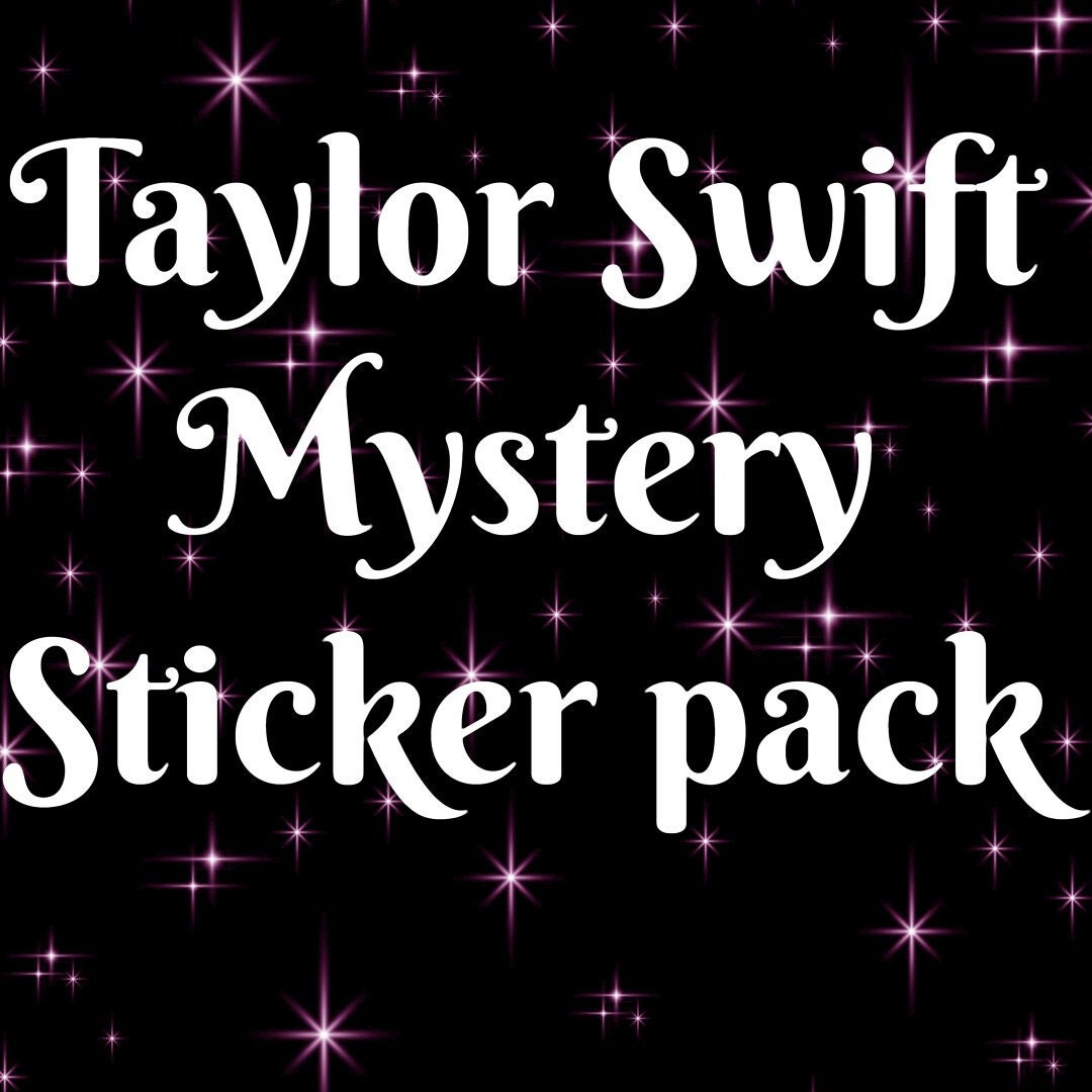 Taylor Swift Mystery Sticker Pack - Etsy