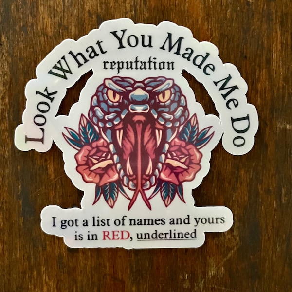 Made You Look Sticker - Etsy