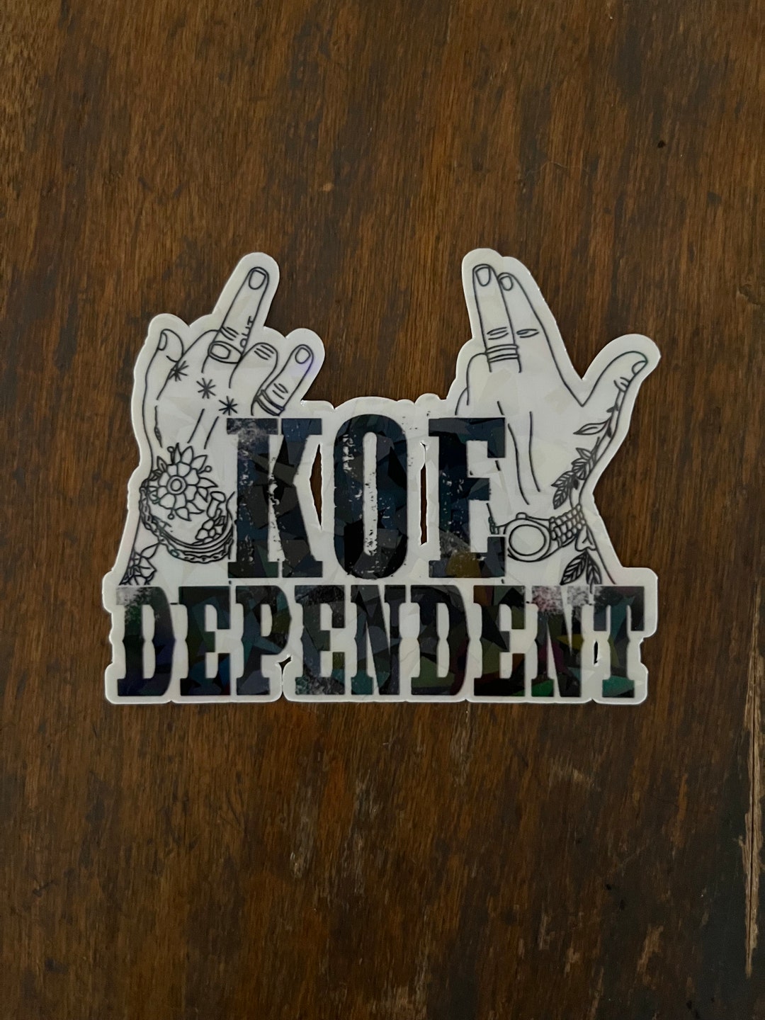 Koe Wetzel Holographic Sticker - Etsy