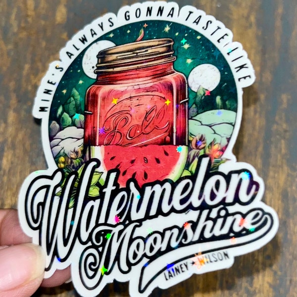 Moonshine Sticker - Etsy