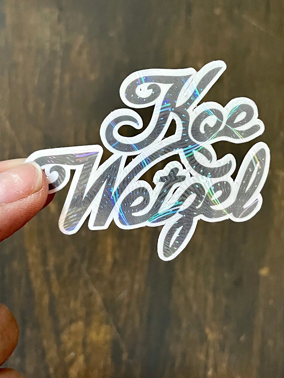 Holographic Koe Wetzel Sticker - Etsy