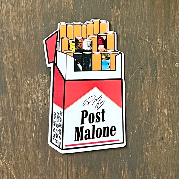 Post Malone Sticker - Etsy