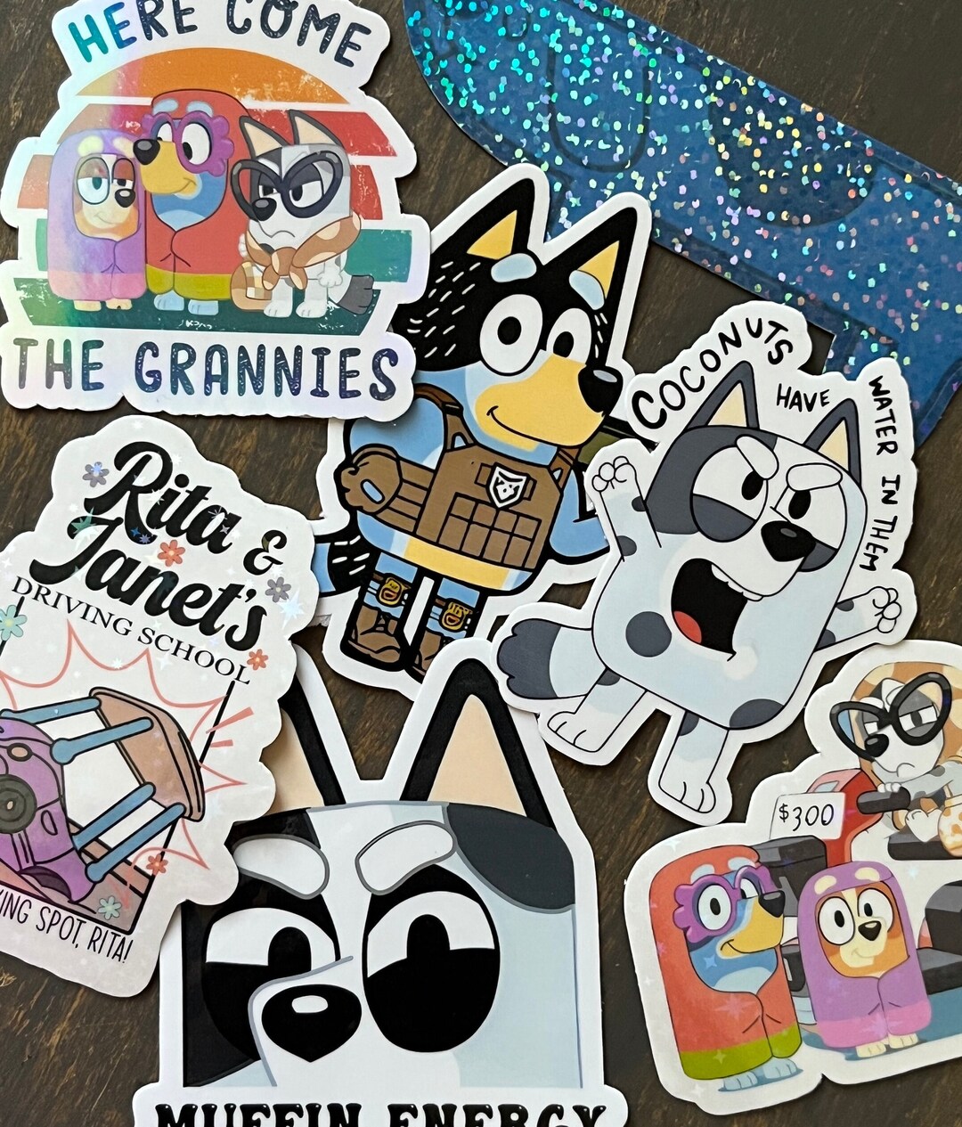 Bluey Mystery Sticker Pack - Etsy