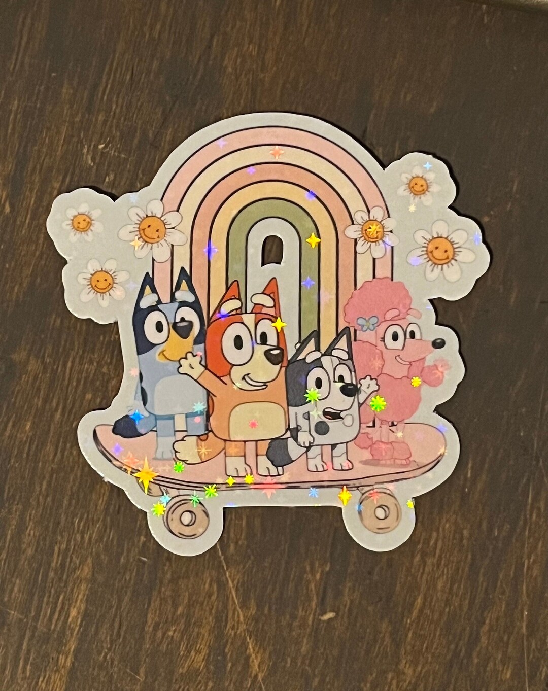 Bluey, Bingo, Muffin and Coco Sticker - Etsy