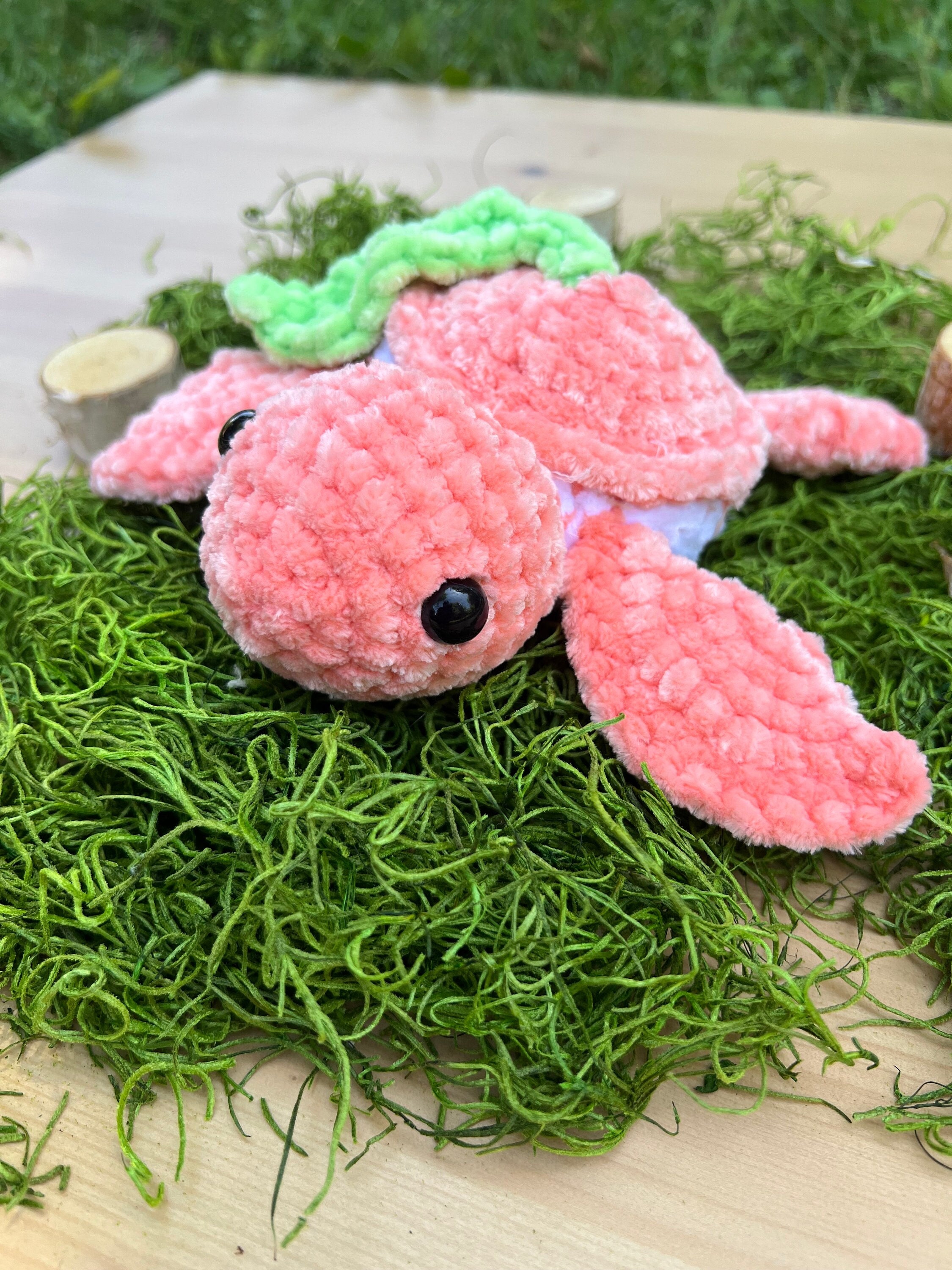 Crochet Amigurumi Orange Lemon Lime Fruit Turtle Custom Crochet Turtle ...