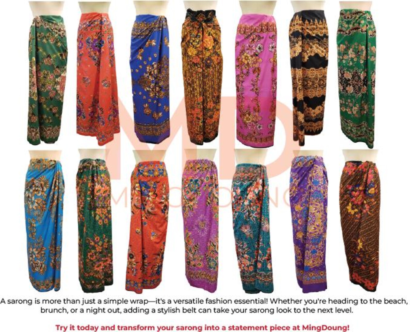 Khmer Traditional Sarong | Cambodian Cover-up | Multi-functional Wrap ...