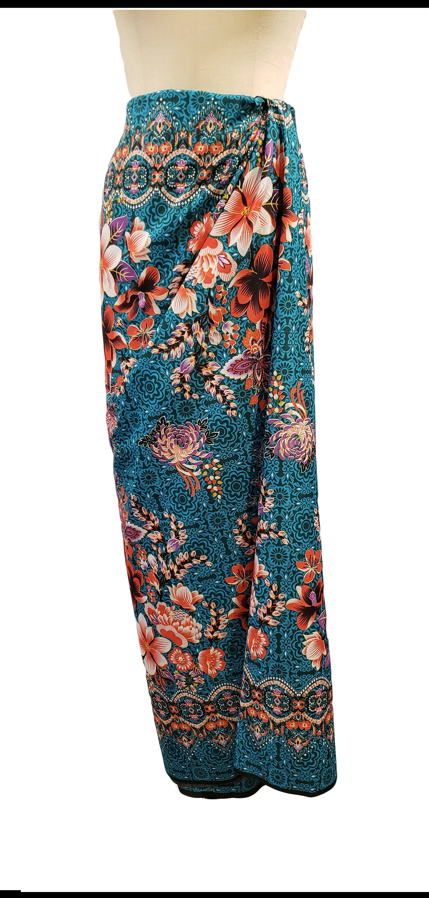 Khmer Traditional Sarong | Lightweight Cover-up | Multi-functional Wrap ...