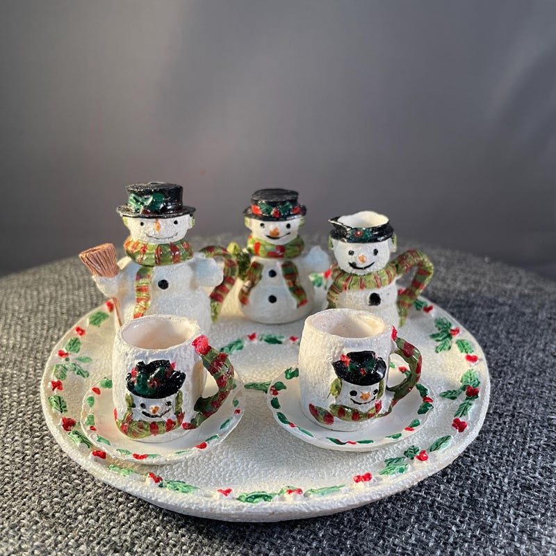 Snowman Teapot - Etsy
