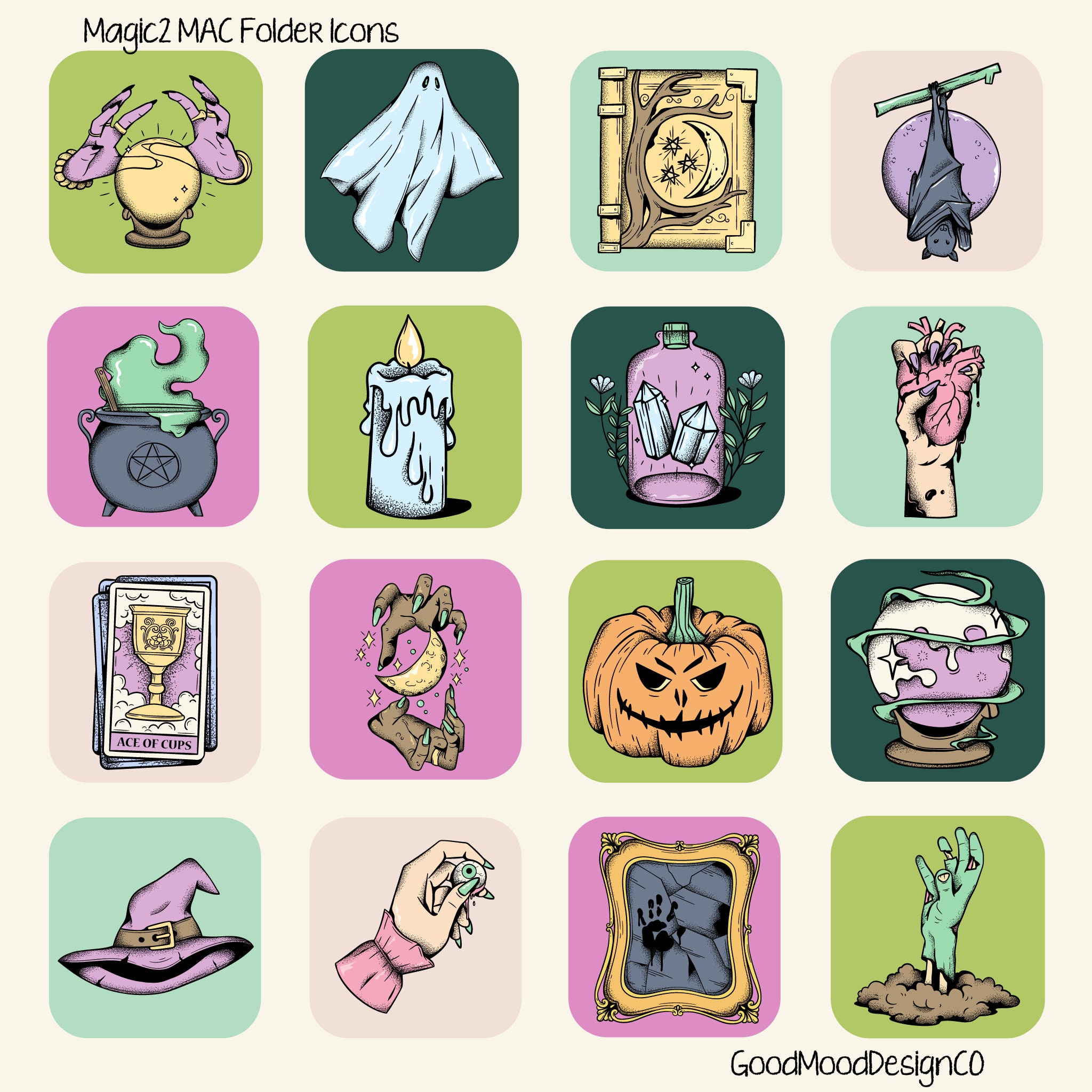45 Magical MAC Folder Icons - Etsy
