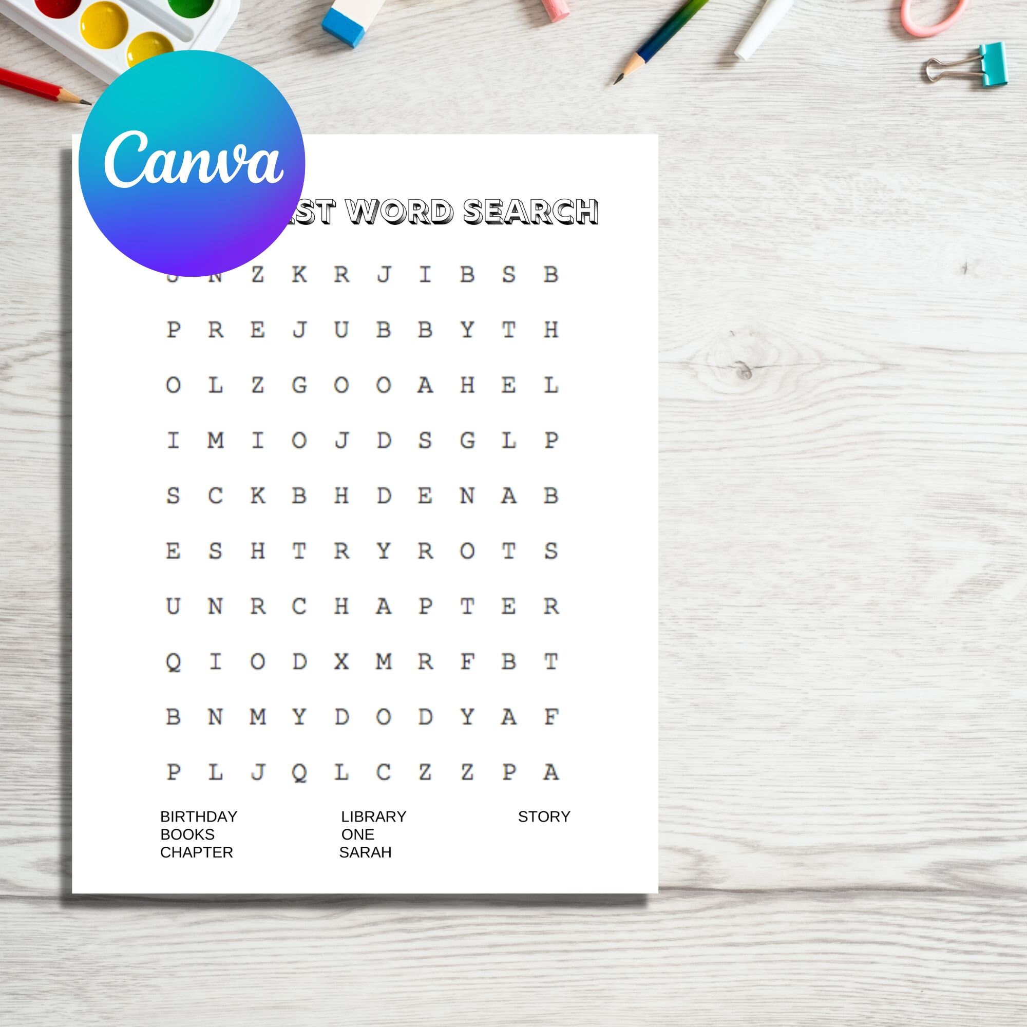 CANVA EDITABLE TEMPLATE | Storybook Themed Activity Book | Digital ...