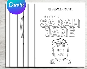 CANVA EDITABLE TEMPLATE Storybookbirthday Party Invitation Instant ...