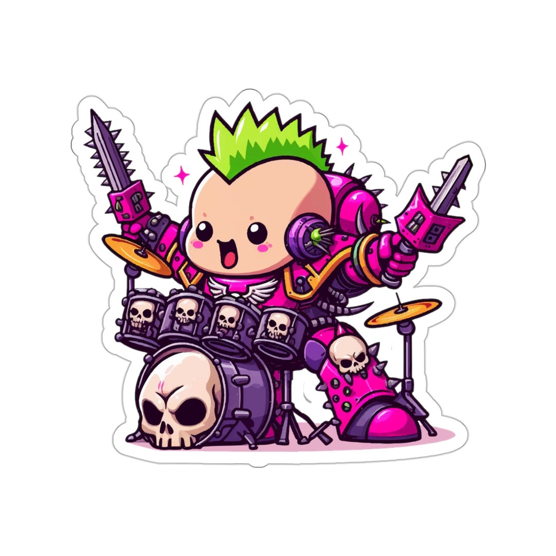 Rowdy Runtz Drummer Sticker - Etsy