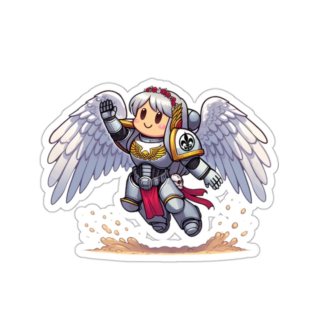 Sarah the Seraphim Sticker - Etsy