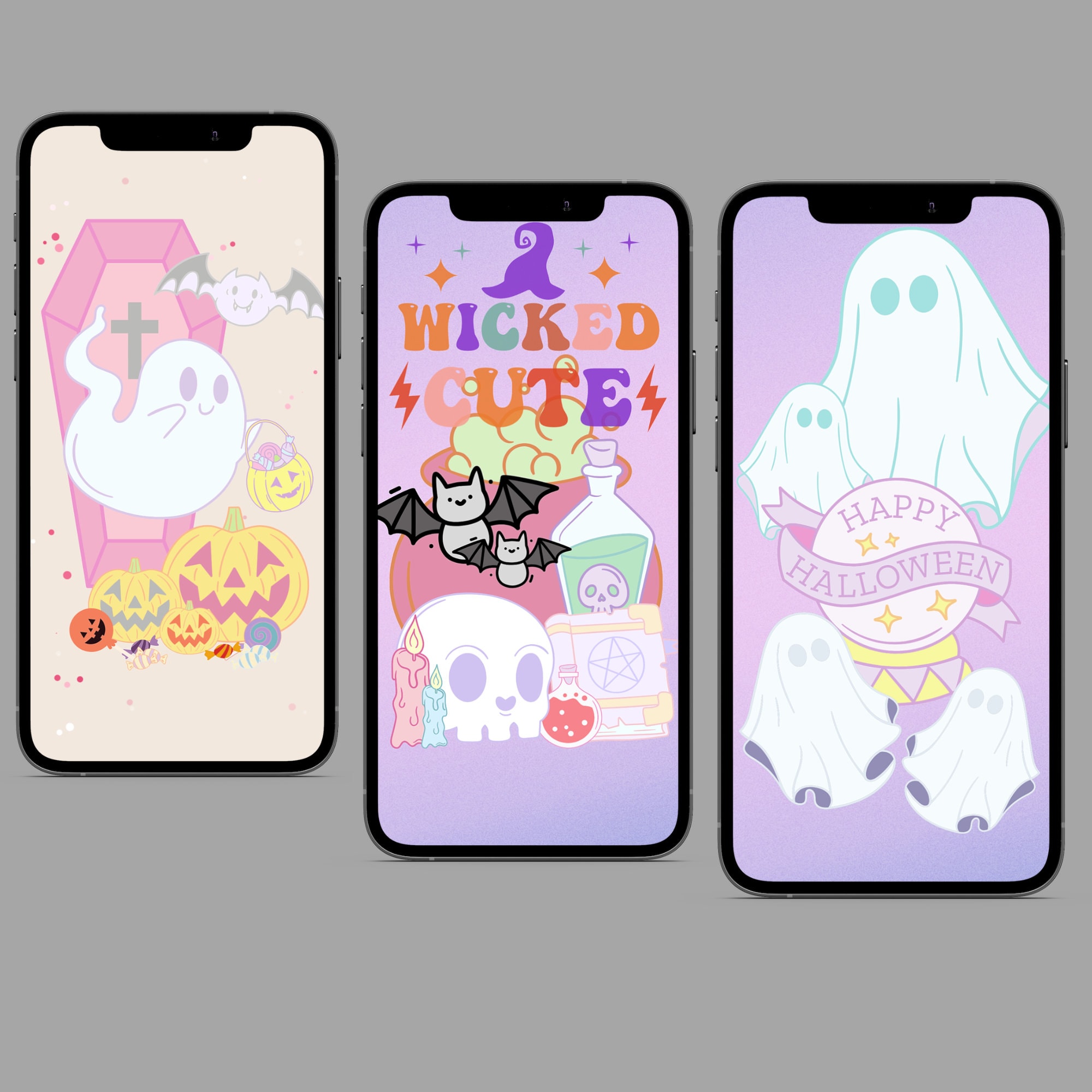 Spooktacular Halloween Phone Wallpapers - 19 Adorable and Eerie Designs ...