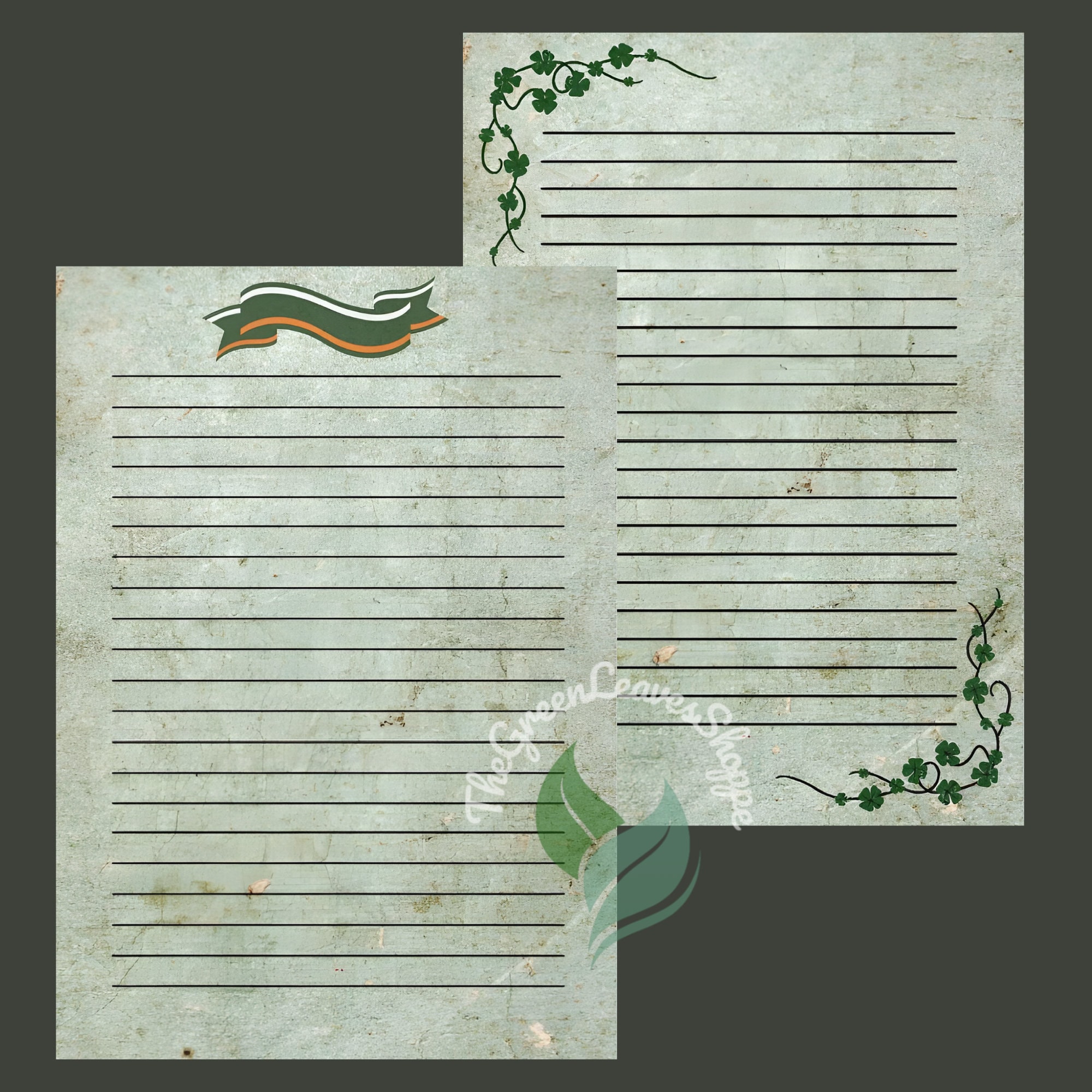 Printable Celtic and Irish Notebook Pages: 24 Different Printable ...