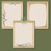 26 Decorative Leaves Printable Blank Notepad Pages | Digital Download ...