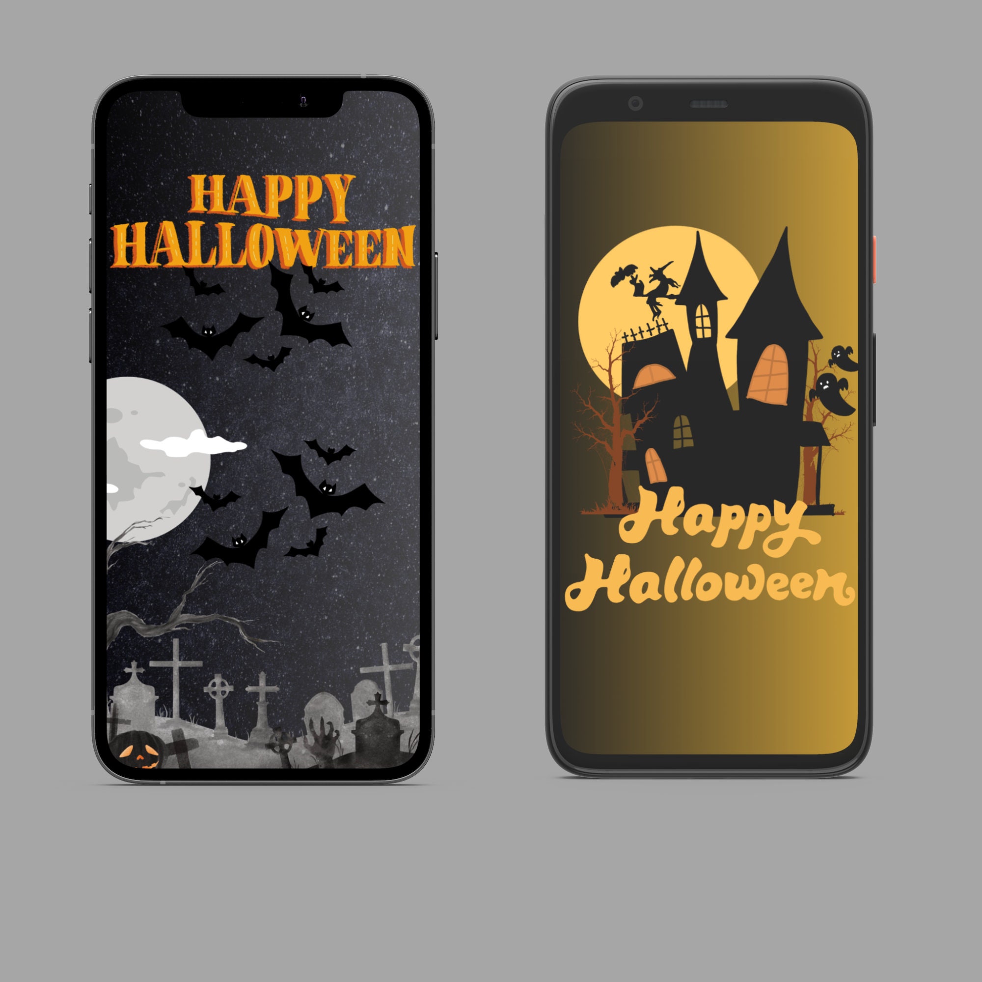 Spooktacular Halloween Phone Wallpapers - 19 Adorable and Eerie Designs ...