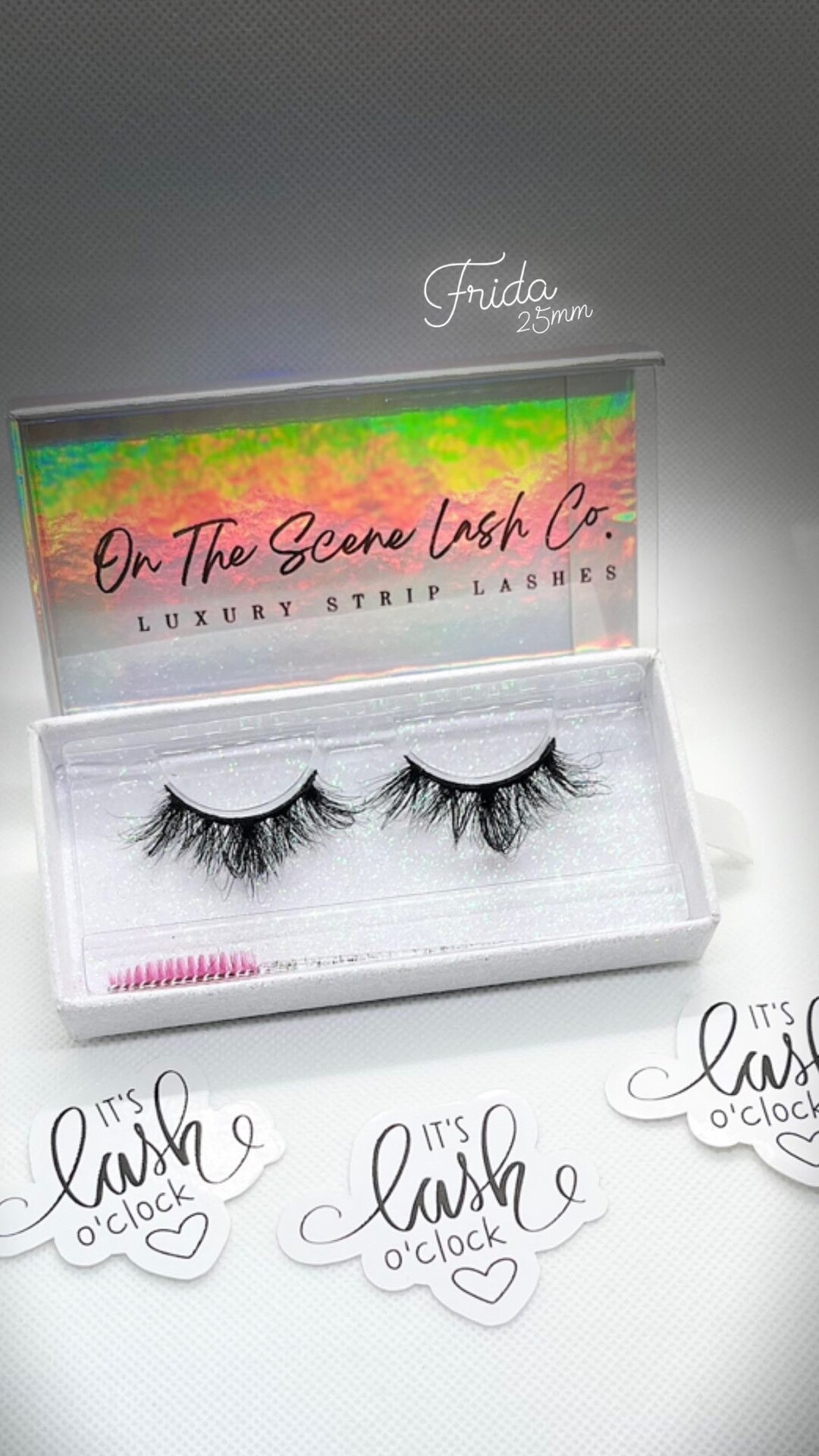 Custom Mink 25mm Frida, Luxury Strip Lashes - Etsy