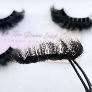 Custom Fluffy 16mm-25mm Wing Out “babycakes” Luxury Strip Lashes - Etsy