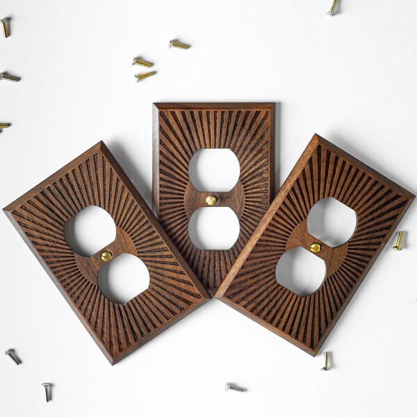 Rustic Outlet Cover - Etsy