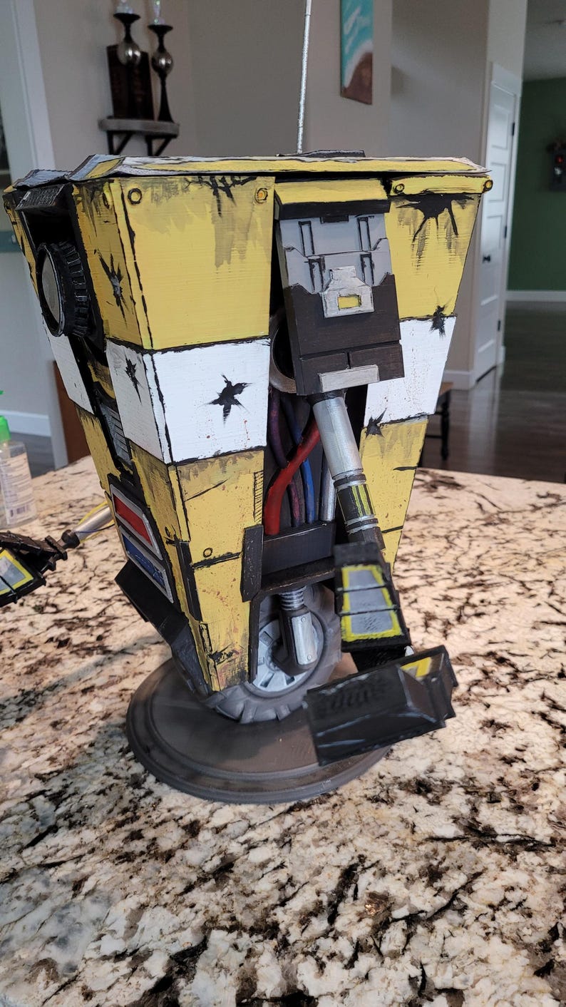 Borderlands Claptrap Psycho Ripper Mask Also Available. - Etsy