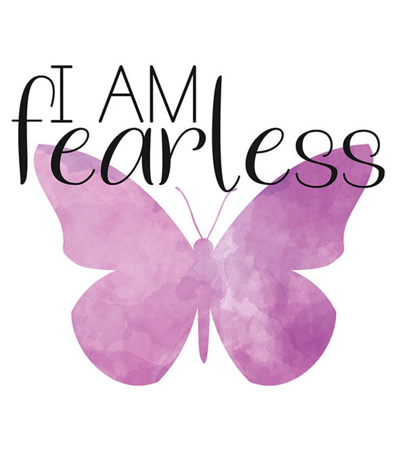 Butterfly Affirmation Stickers - Set of 10 Printed Stickers With ...