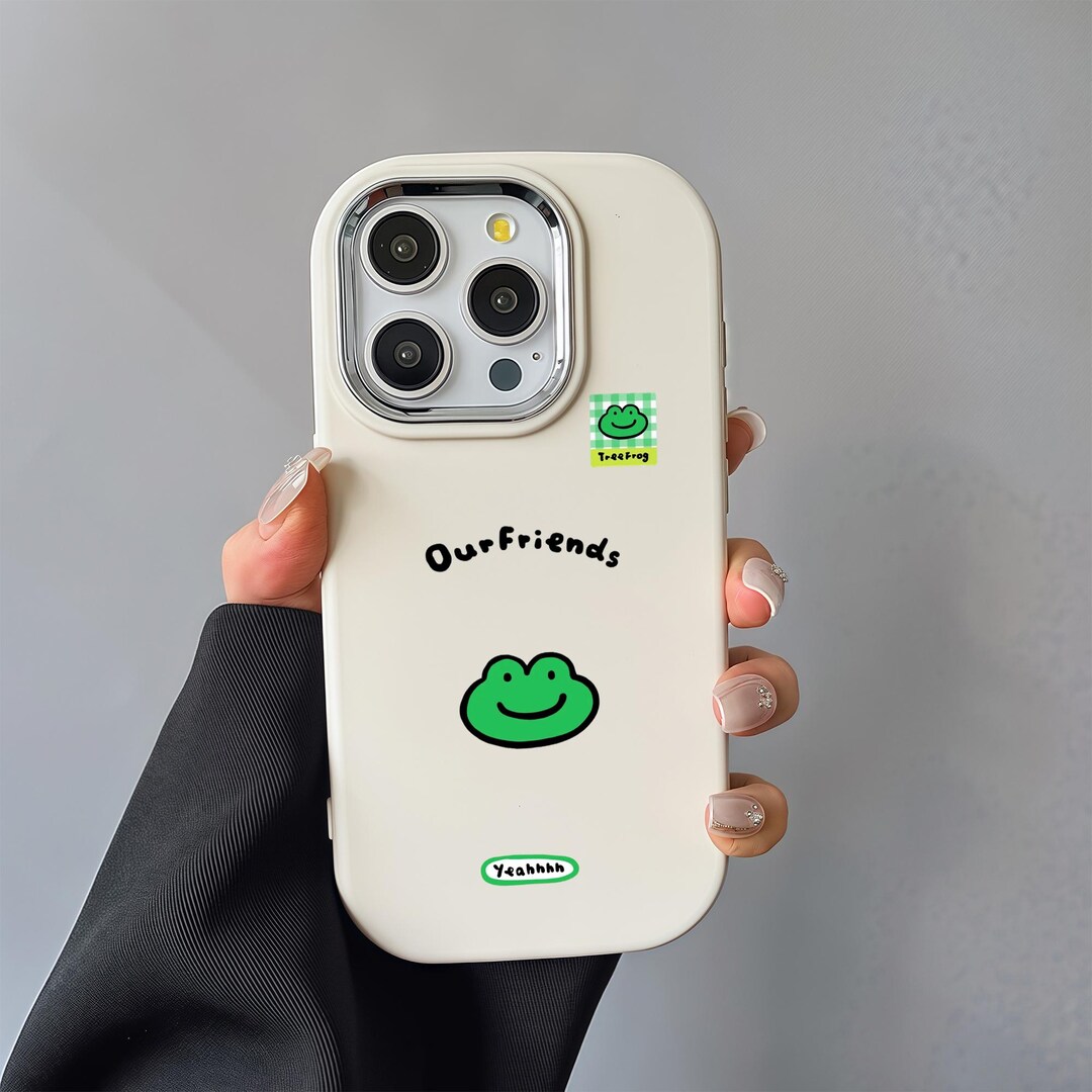 Cute Frog/hopper Cartoon iPhone Case,adorable Kawaii Design,trendy ...