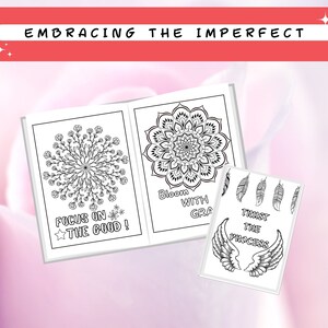 Printable Mandala Quotes Coloring Pages | Coloring for Adult and Kid ...