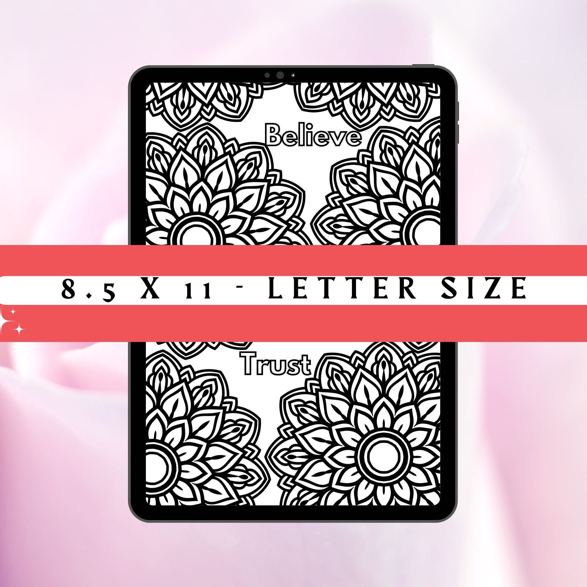 Printable Mandala Quotes Coloring Pages Coloring for Adult and Kid ...