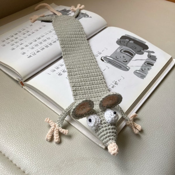 Crochet Rat Bookmark - Etsy
