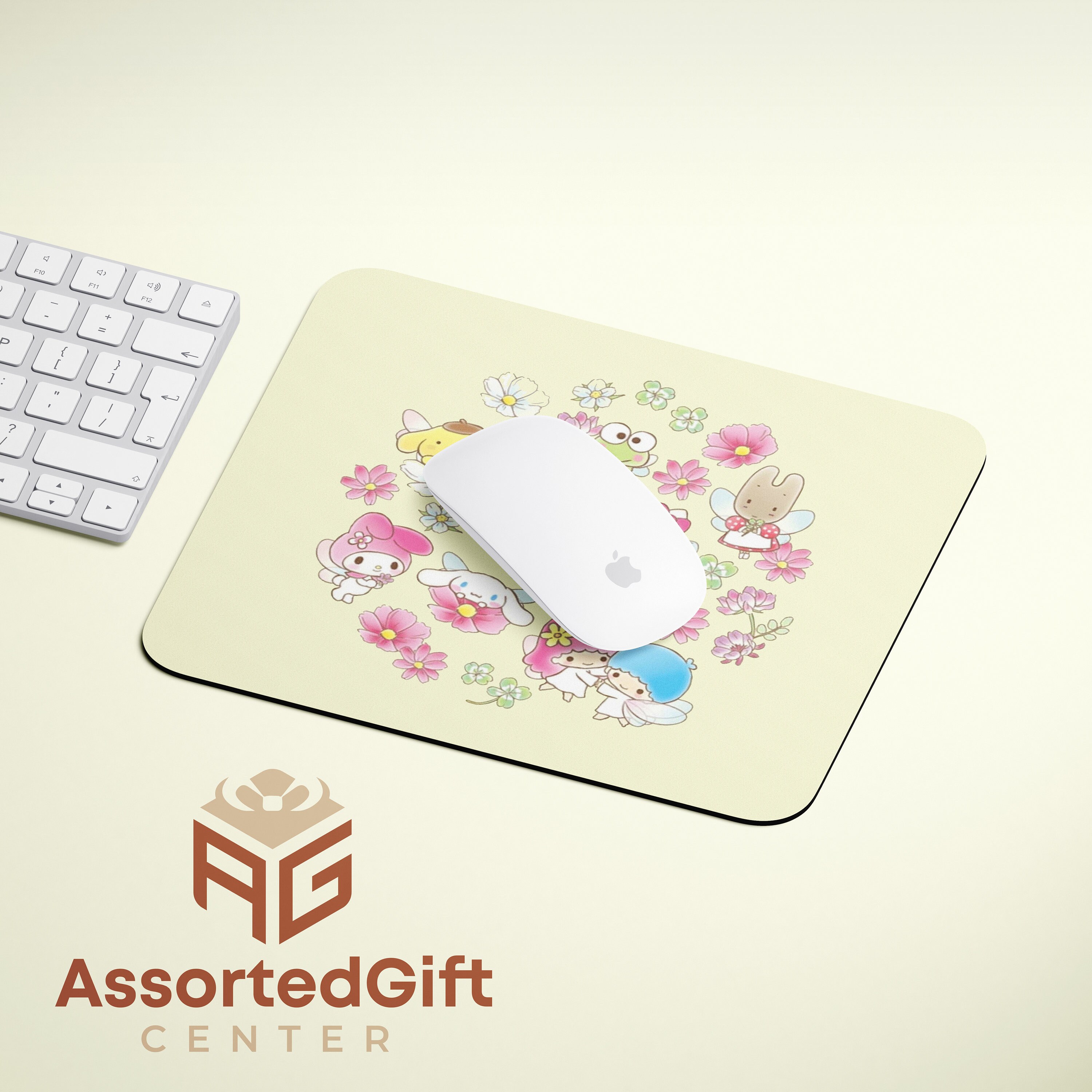 Kawaii Mousepad Cute Mousepad Work Space Mousepad Aesthetic - Etsy