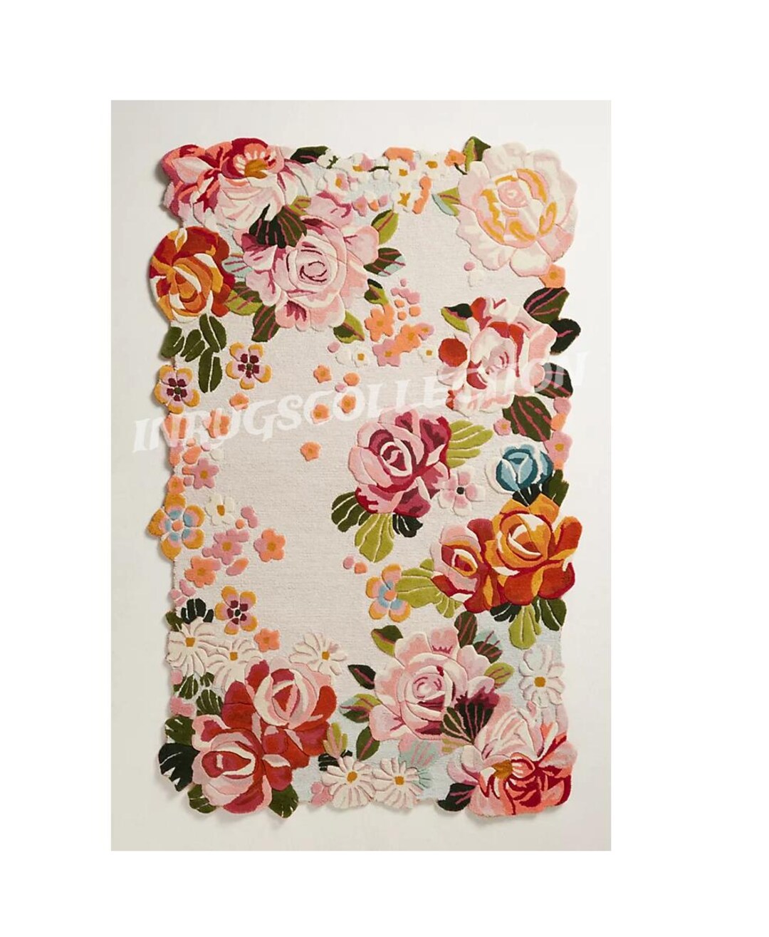 Aracelli Premium Area Rug Irregular Shaped Hand Tufted 100% Wool ...