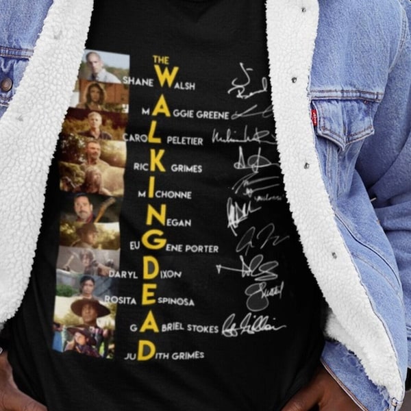 Walking Dead Shirt - Etsy