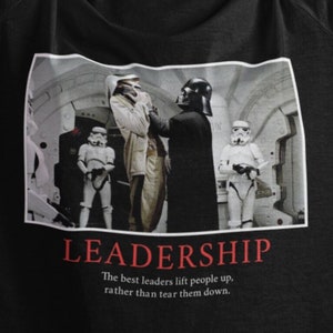 Leadership Darth Vader Classic Movie Shirts Star Wars Movie - Etsy
