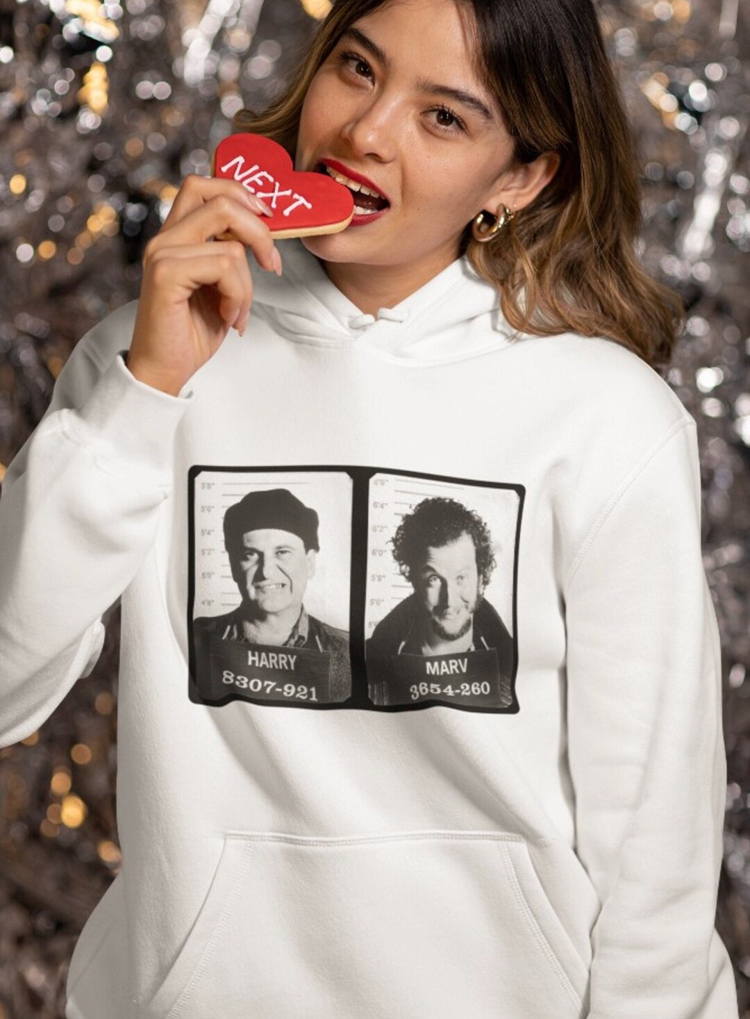 Funny Christmas Movie Harry and Marv Mugshots Shirts, Home Christmas ...