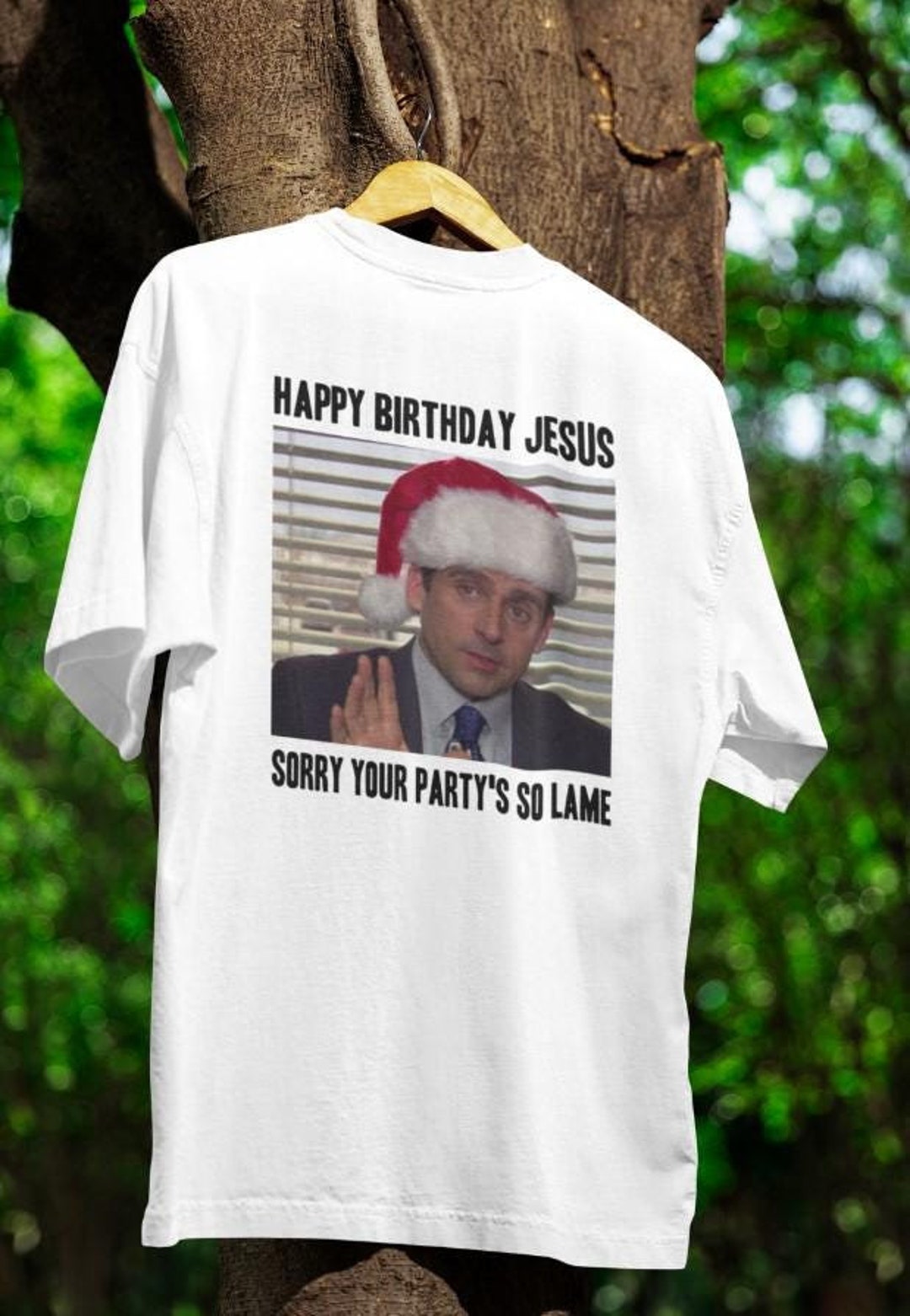 Happy Birthday Sorry Your Party's so Lame Christmas Shirts, Santa ...