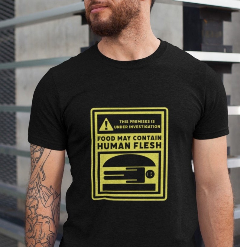 Bobs Burgers Food May Contain Funny Flesh Shirts, Bob's Burgers Warning ...