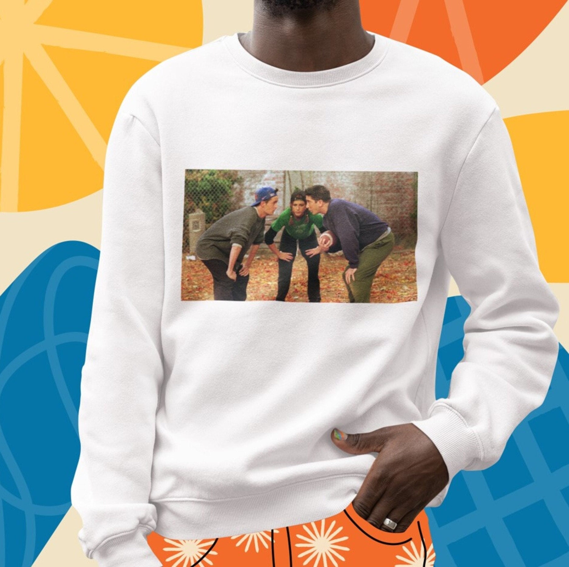 Friends TV Series With the Football Shirts, Football Friends Joey ...