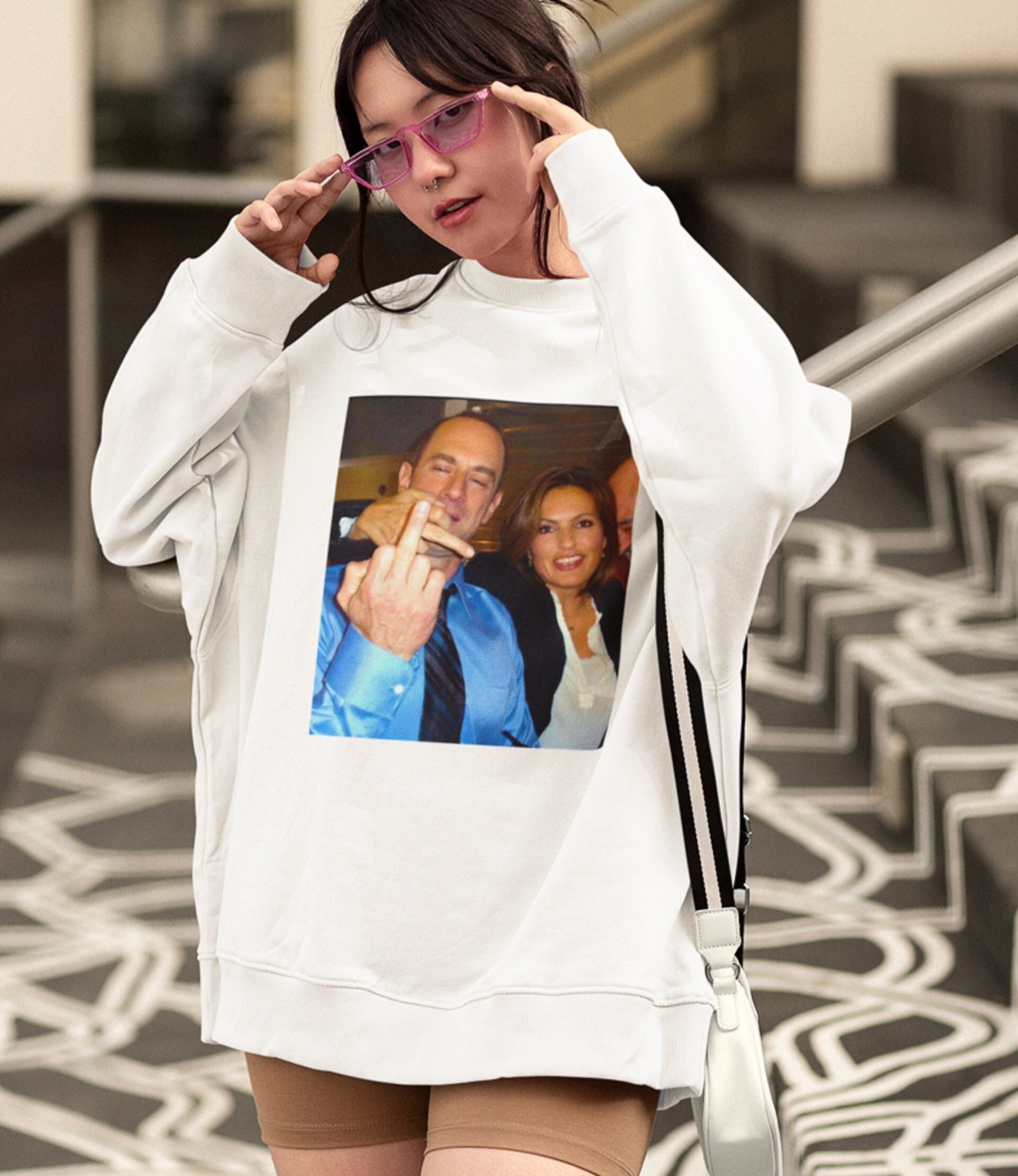 Middle Finger Law and Order Elliot Stabler Olivia Benson - Etsy