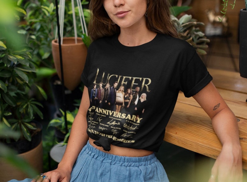 Lucifer Characters 4th Anniversary Memories Shirts Lucifer - Etsy