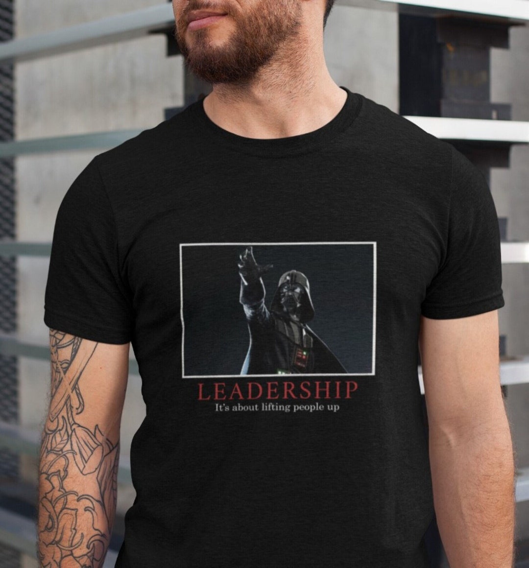 Retro Darth Vader Leadership Motivational Shirts, Darth Vader Quotes ...