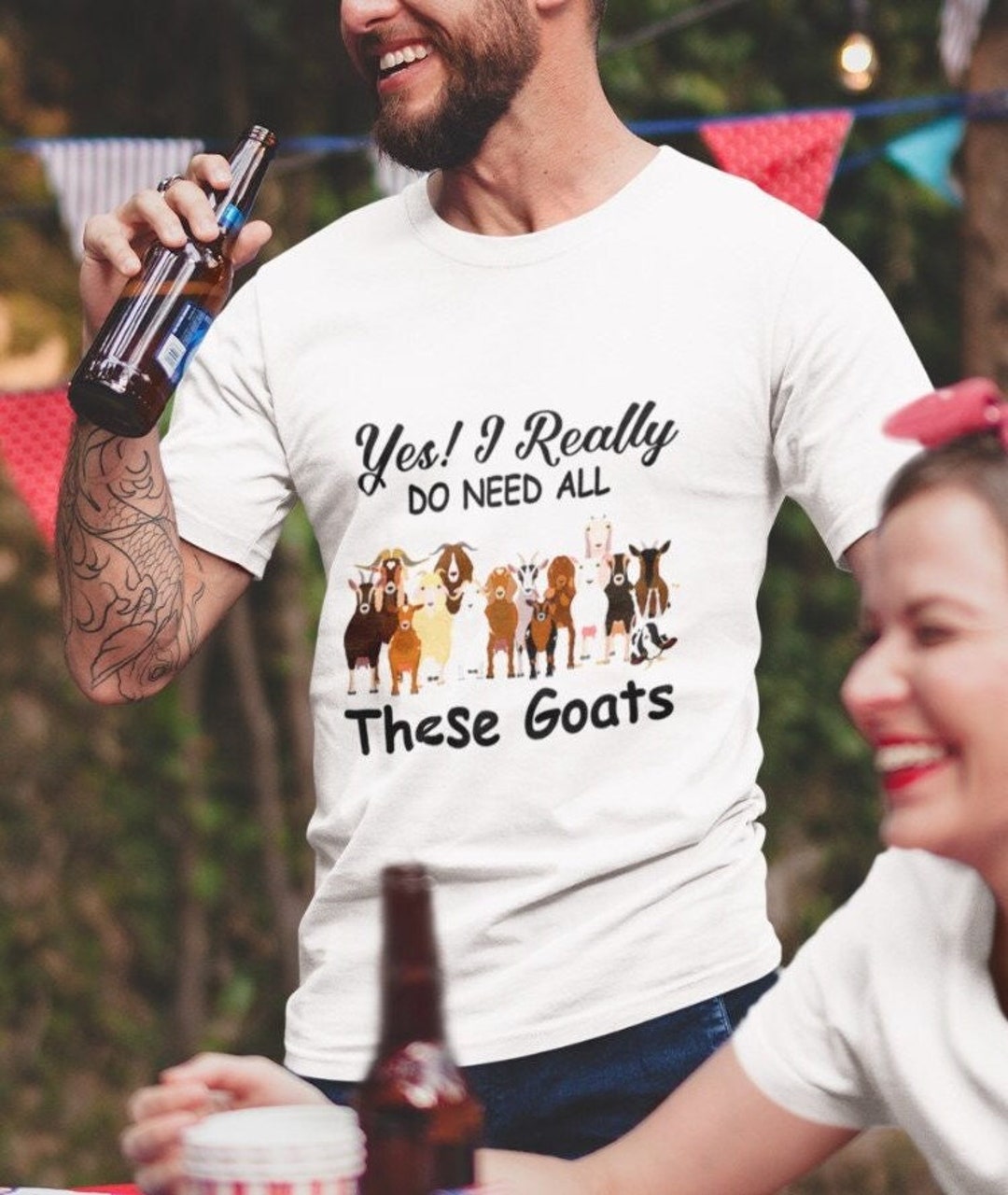 Yes I Really Do Need All These Goats Shirts, Goat Lover Shirt, Farm ...