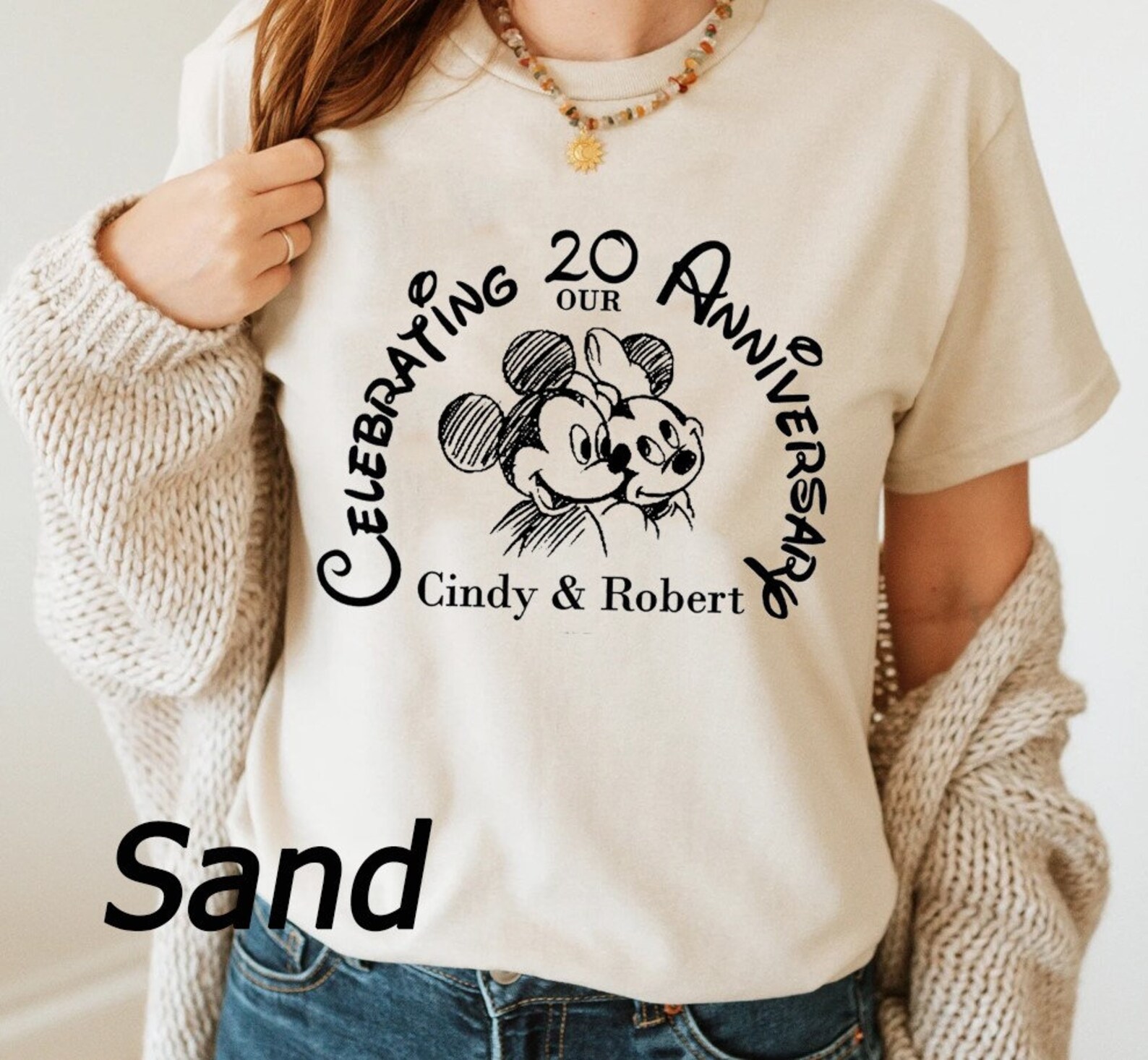 Celebrating Anniversary Couple Matching Shirts, Mikey and Minie Wedding ...