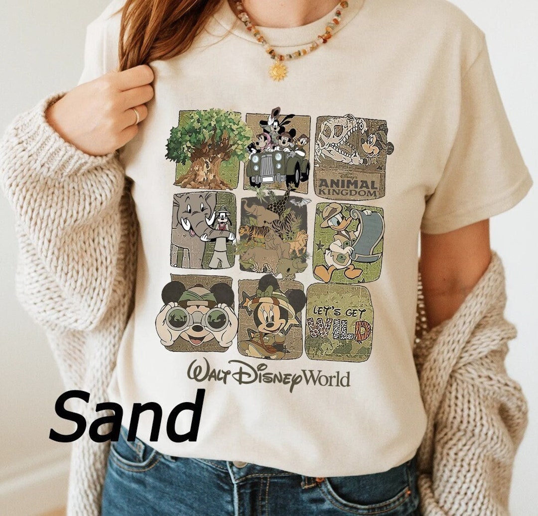 Mikey and Friends D I S N E Yworld Matching Shirts, Vintage Animal ...