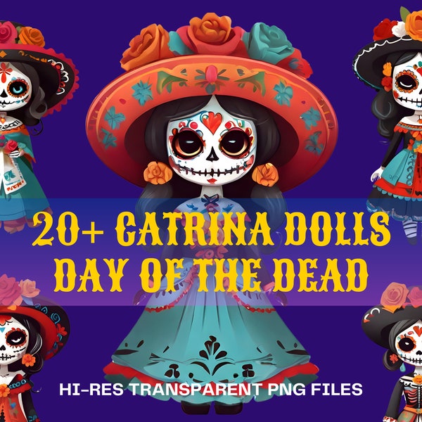 Catrina Day of the Dead Doll - Etsy
