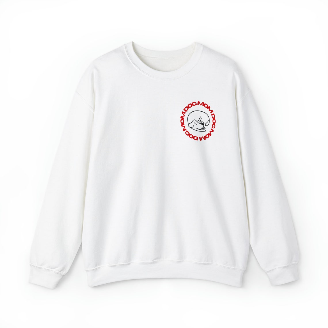 Trendy Dog Mom Sweater Dog Face Sweater Dog Mom Sweatshirt Dog Mama ...