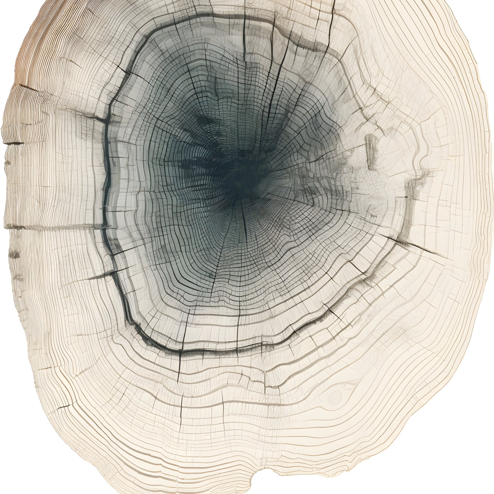 Tree Ring Wall Art Set of 3 | Tree Ring Prints | Digital Download ...