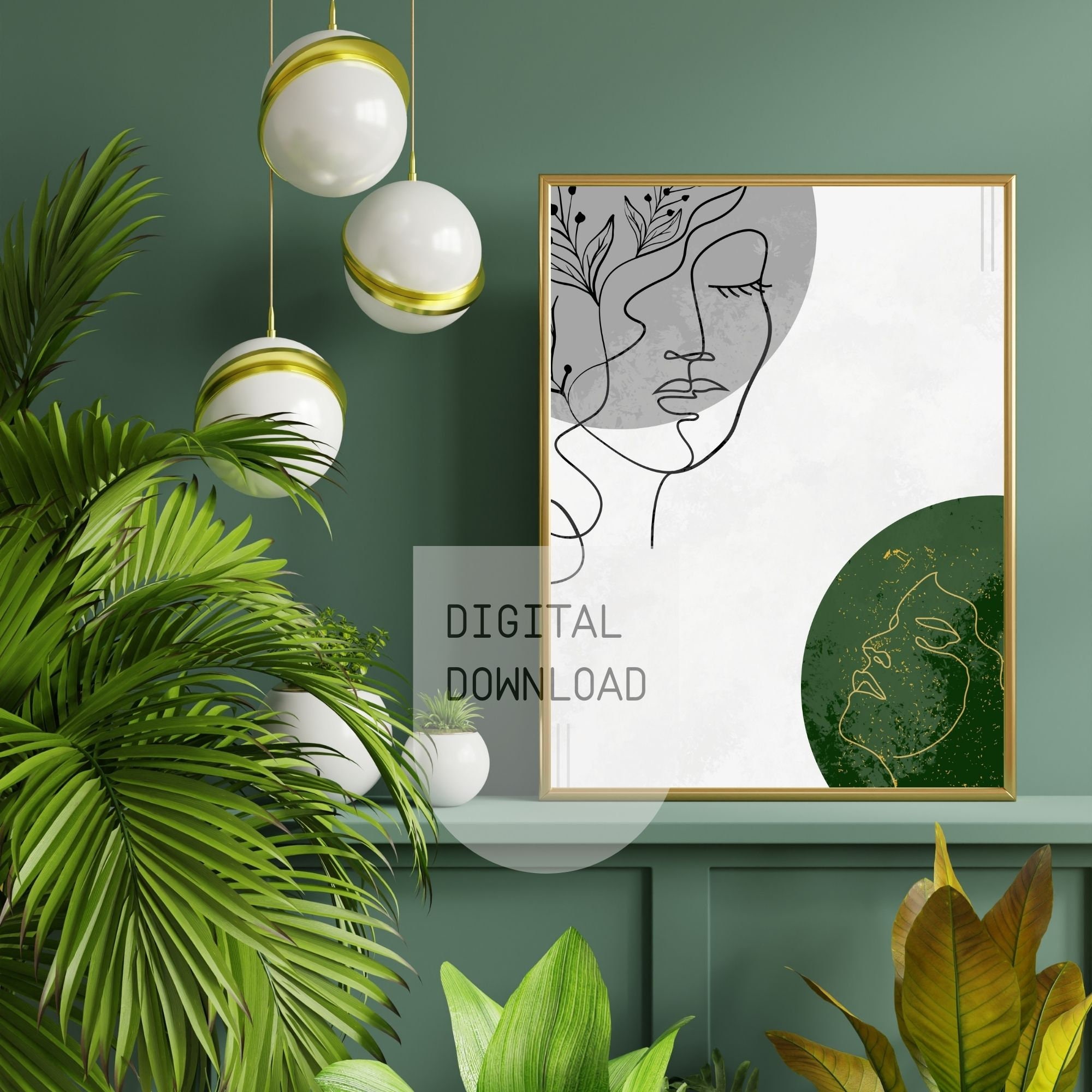 Woman Line Art Print Woman Line Drawing Wall Art Living - Etsy