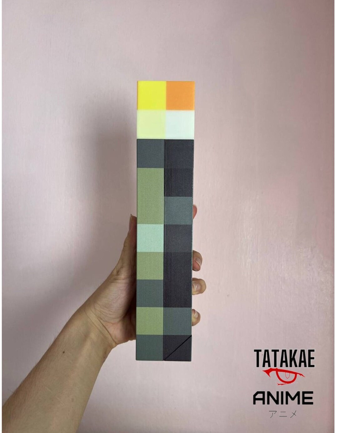 Minecraft Torch Realistic LED Light for Bedroom, Night Light, Gift - Etsy