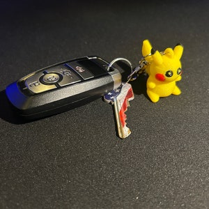 Pokémon Pikachu Fan Art 3d Printed Keychain / Backpack Bling, Crotchet ...